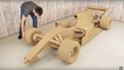 This Guy Built a Formula 1 Car Out of Cardboard – GTPlanet