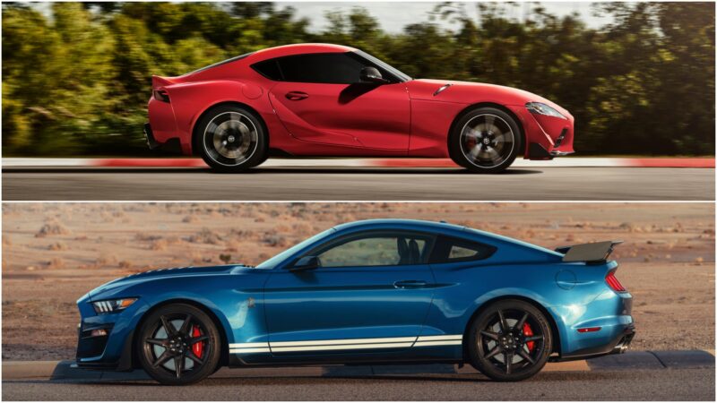 The First Production Toyota Supra and Shelby GT500 Sell for a Combined ...