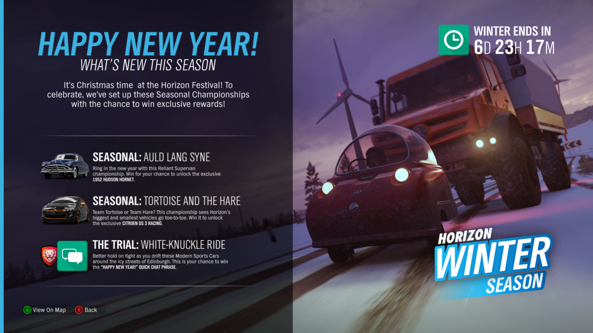 This Week’s Forza Horizon 4 Seasonal Change: Snow, a Ferrari Wagon and ...