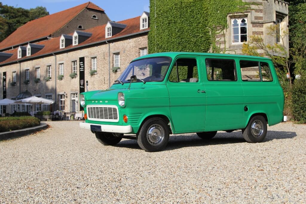 Shuttle the Family Around in Retro Style With This 1975 Ford Transit Kombi