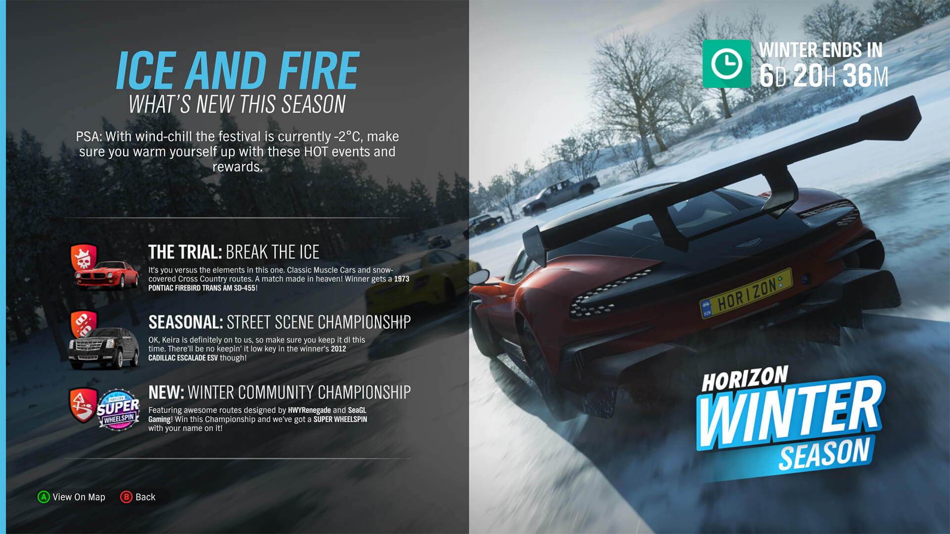This Week’s Forza Horizon 4 Season Change: Winter Brings an SUV and a ...