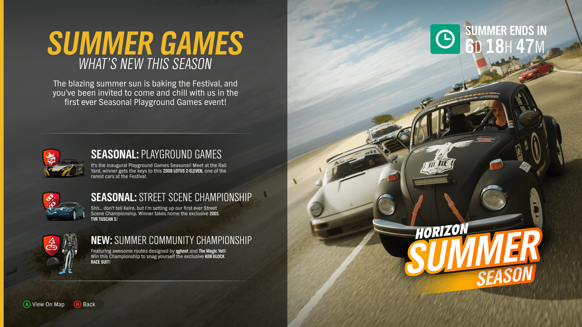 This Week’s Forza Horizon 4 Season Change: Welcome Summer With a New ...