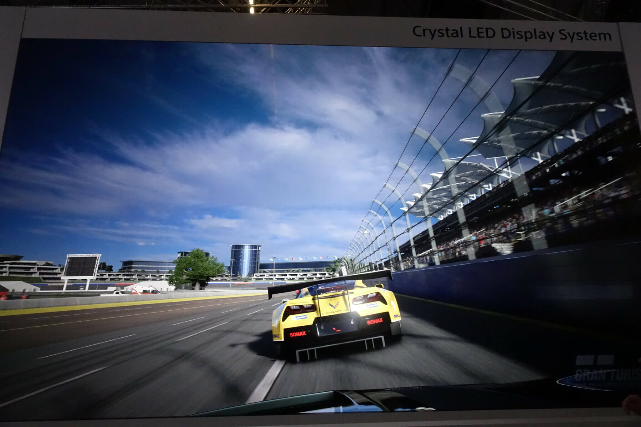 More Images of GT Sport 8K Tech Demo From Sony's Enormous Crystal LED ...