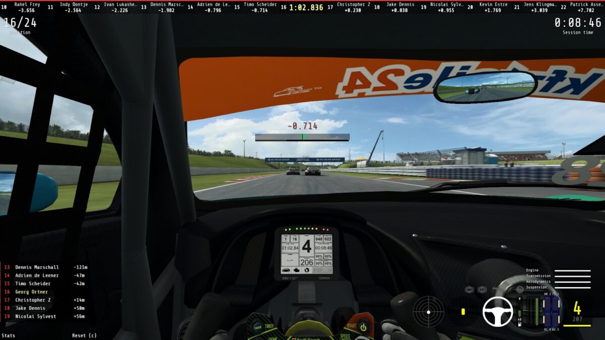 RaceRoom Developer Details Advanced Physics Improvements in March Dev ...