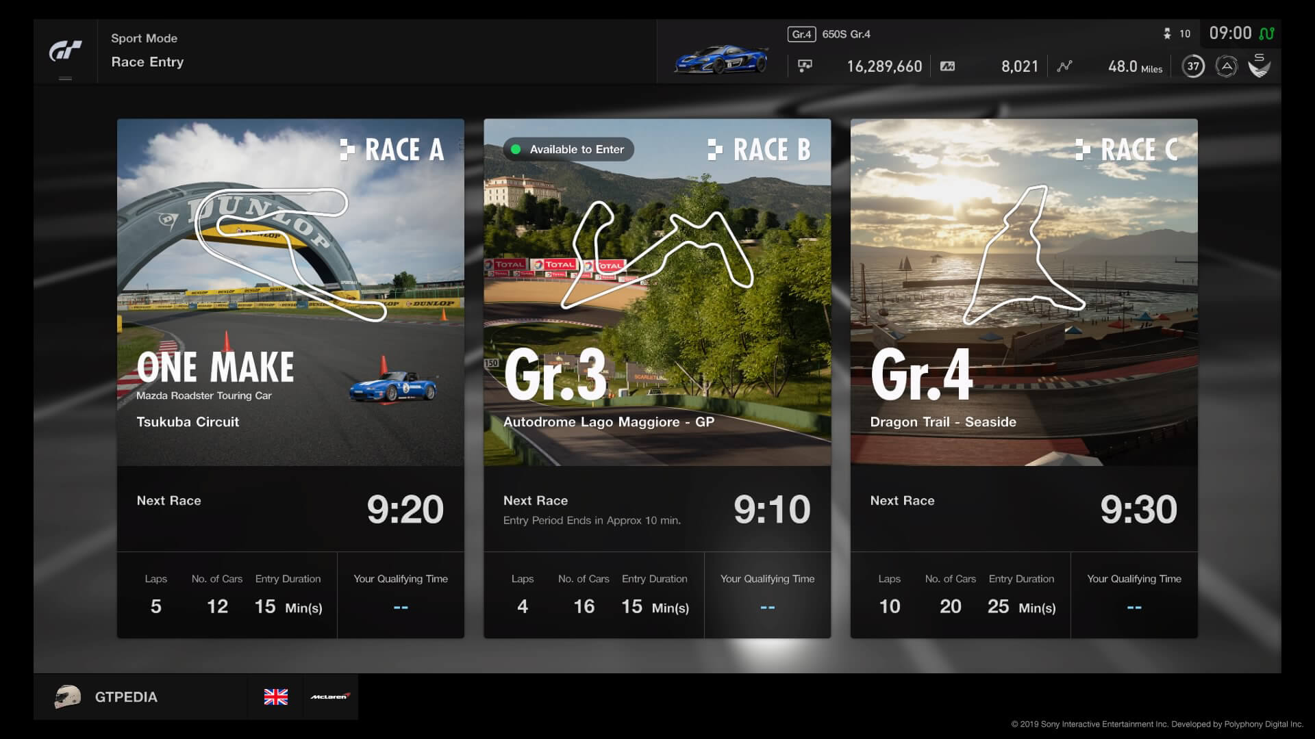 GT Sport Daily Races: Tsukuba, the Trail, and a Test at The Lake – GTPlanet