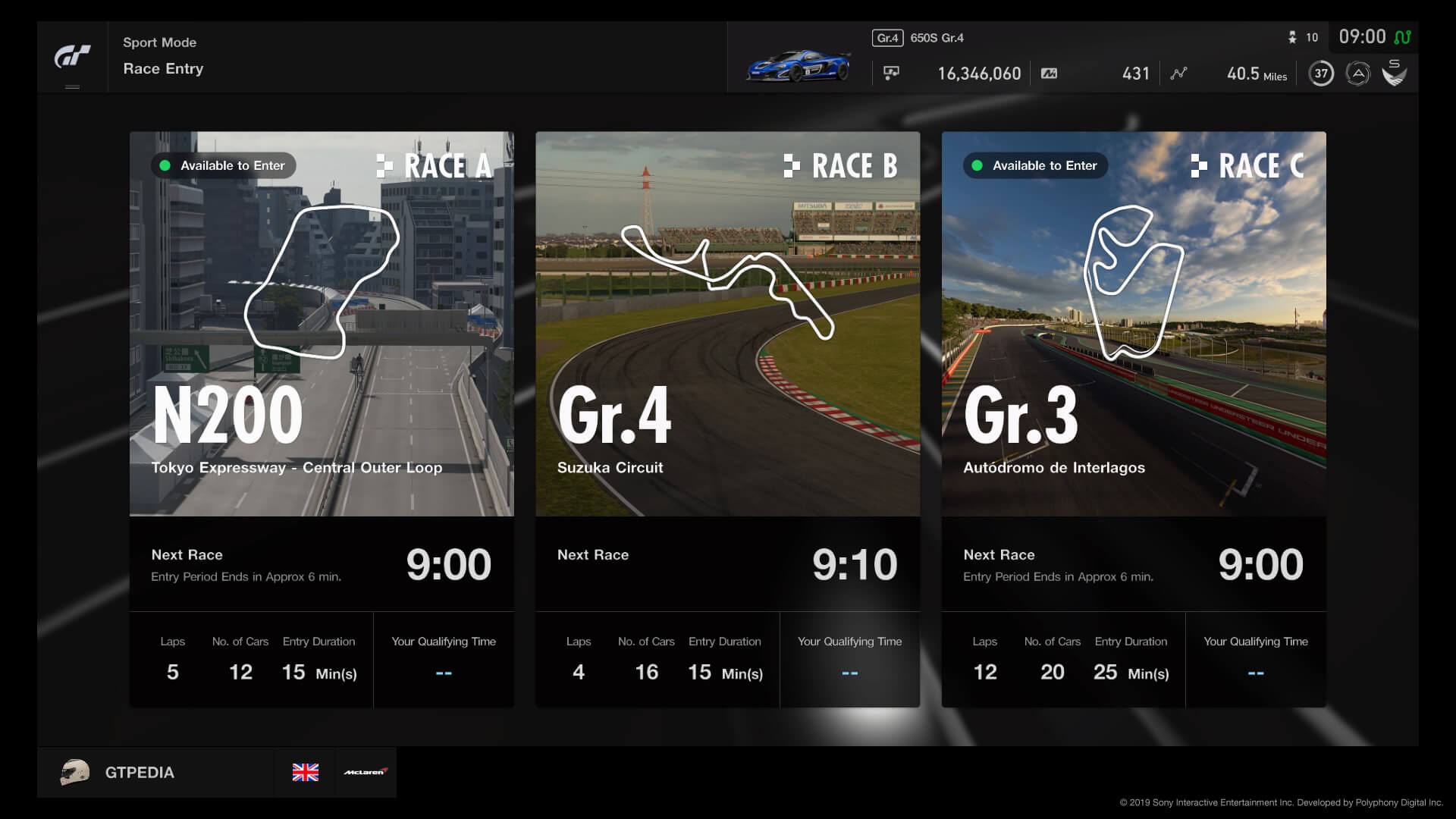 GT Sport Daily Races: Back to the Classics – GTPlanet