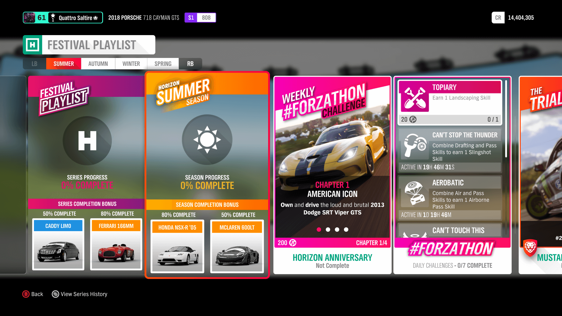 This Week’s Forza Horizon 4 Season Change: Summer Anniversary Party ...