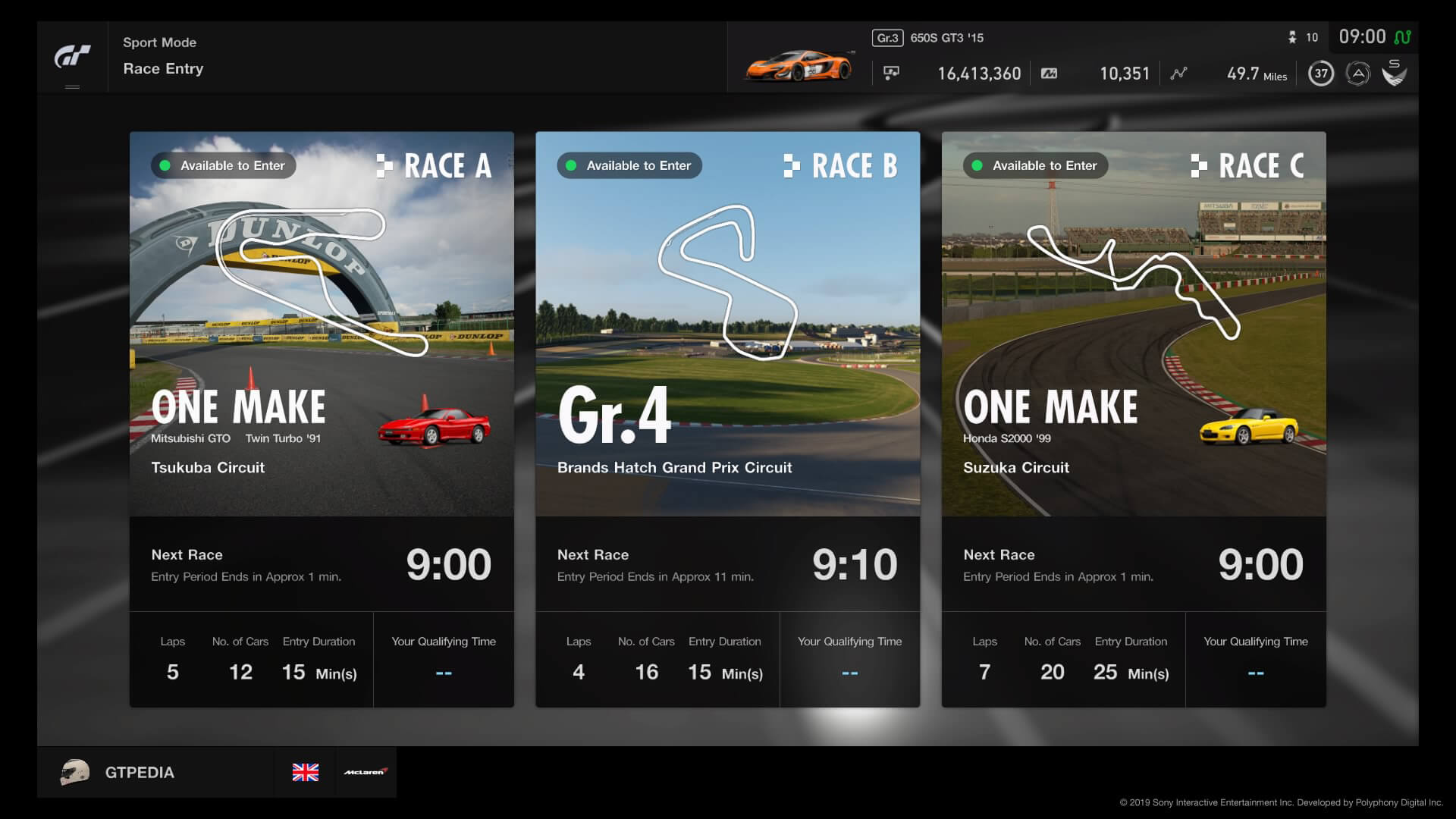 GT Sport Daily Races: One-Make to Rule Them All – GTPlanet