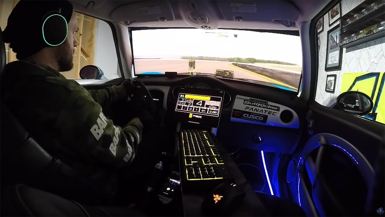 This Guy’s Gaming Rig is a Real, Full-Size MINI Cooper S – GTPlanet