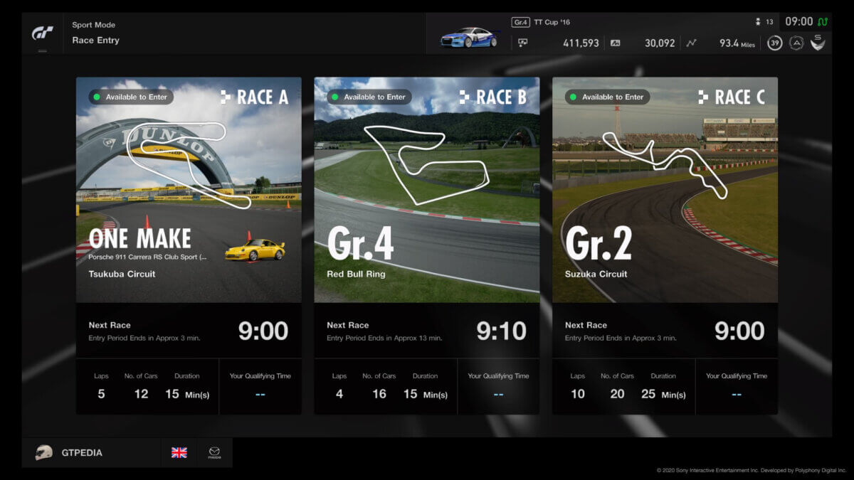 GT Sport Daily Races: Bells, Bulls, and Boxers – GTPlanet