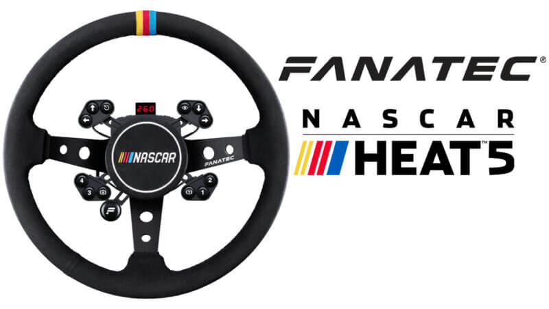 Fanatec Becomes Official Steering Wheel Partner of eNASCAR – GTPlanet