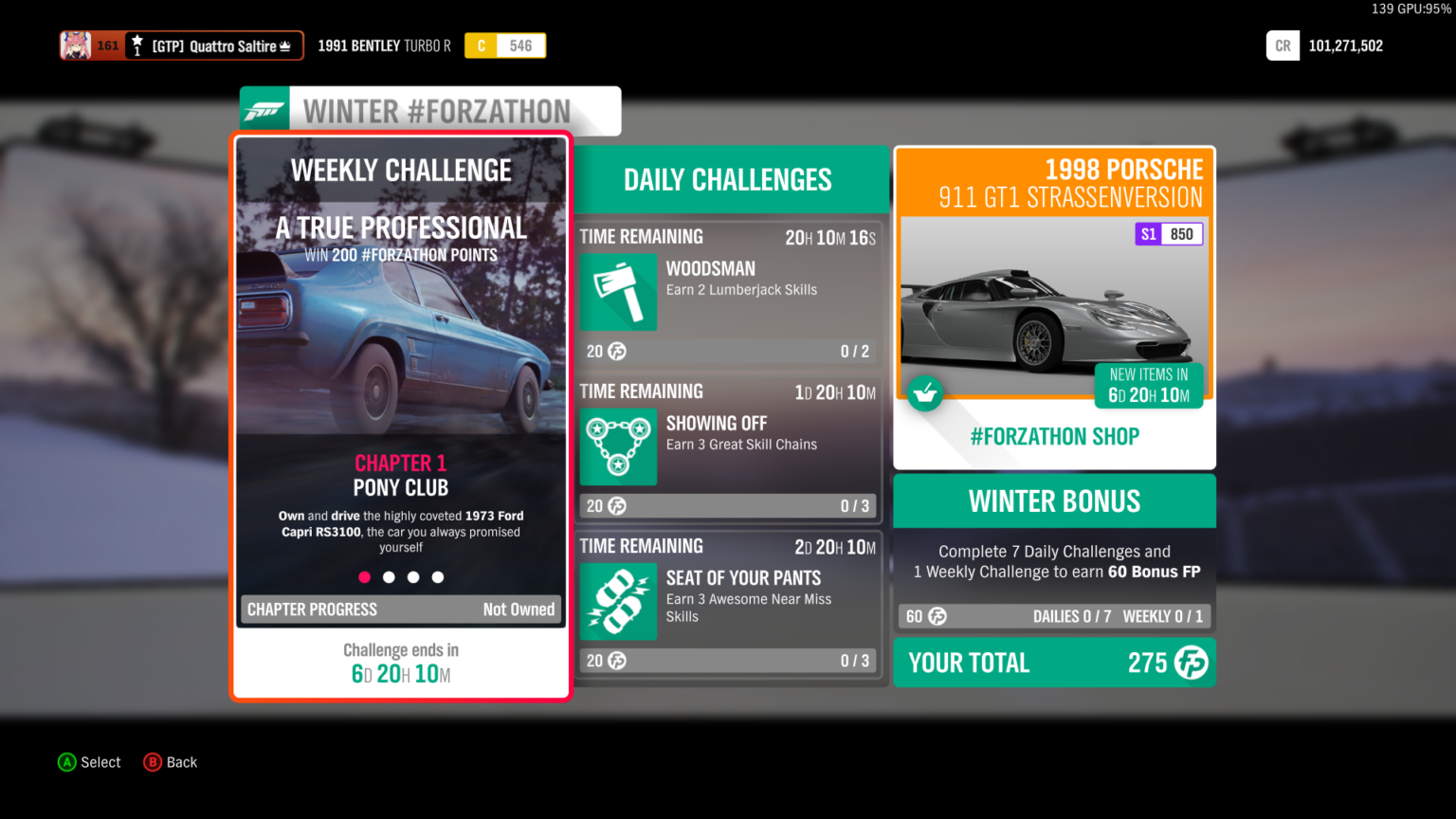 Forza Horizon 4 Season Change: Roaming Across The Winter Land – GTPlanet
