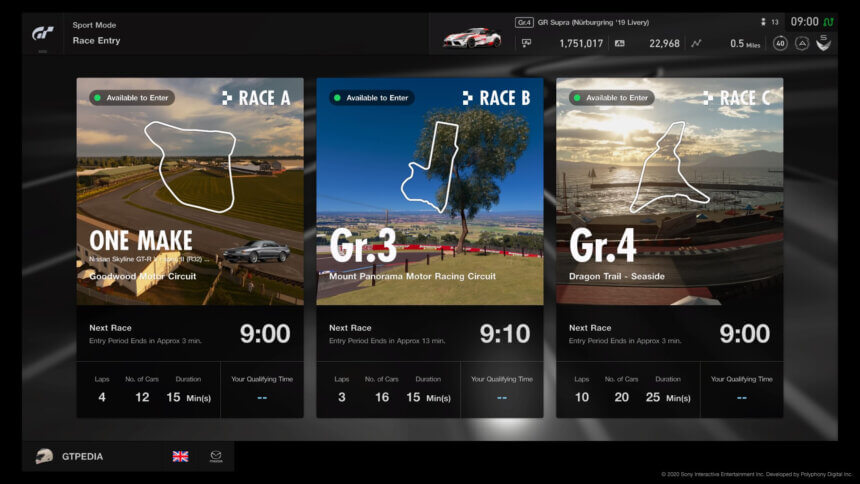 GT Sport Daily Races: Skylines and Shorelines – GTPlanet