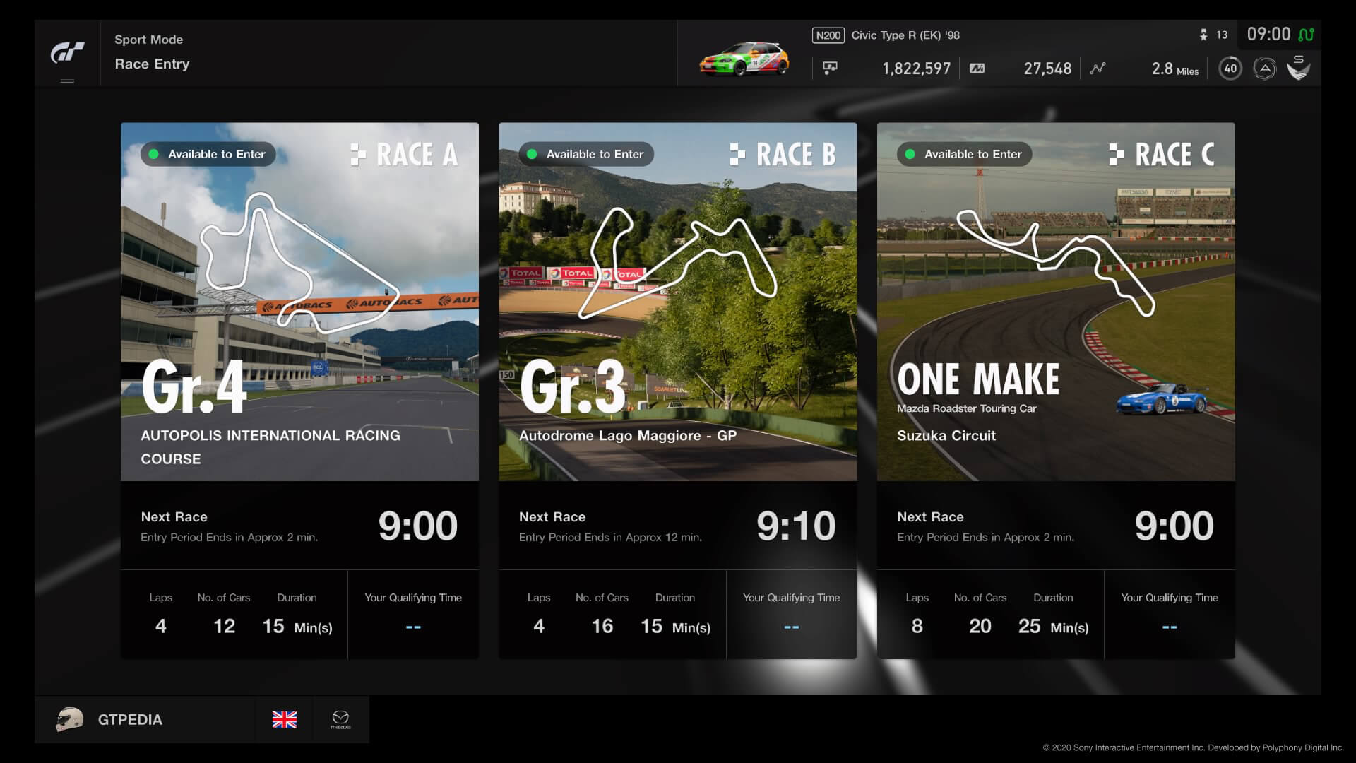 GT Sport Daily Races: Race Week – GTPlanet