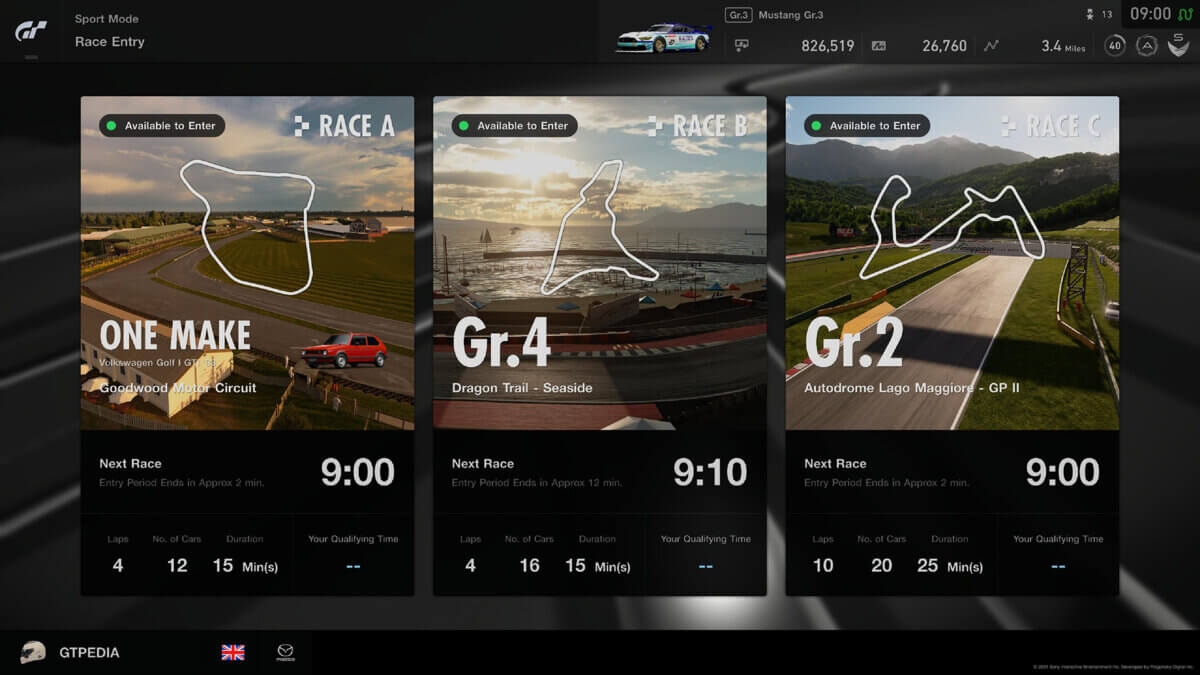 GT Sport Daily Races: Par for the Course – GTPlanet