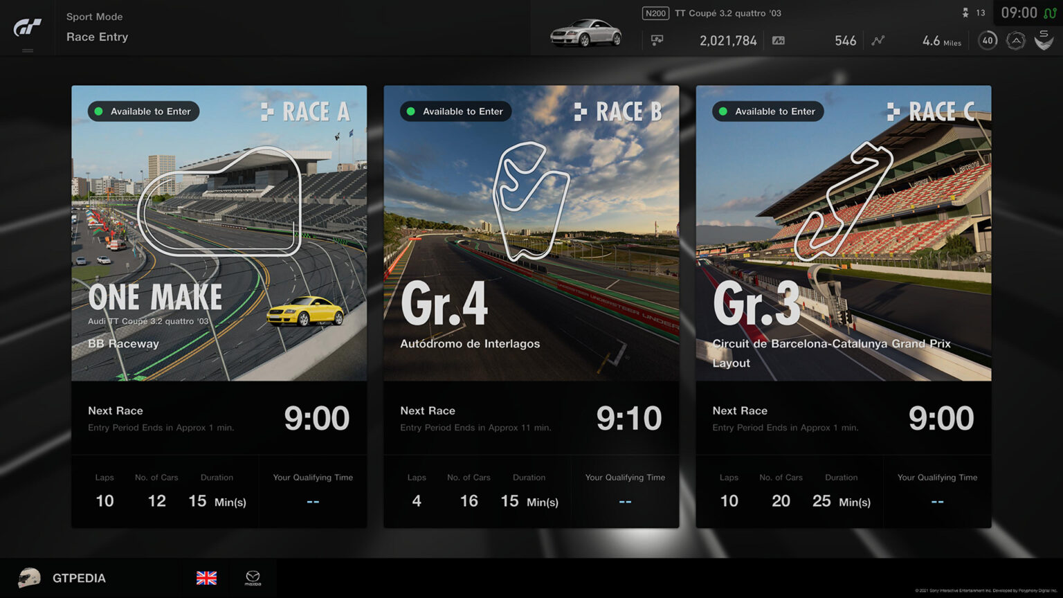 GT Sport Daily Races: Has Beans – GTPlanet