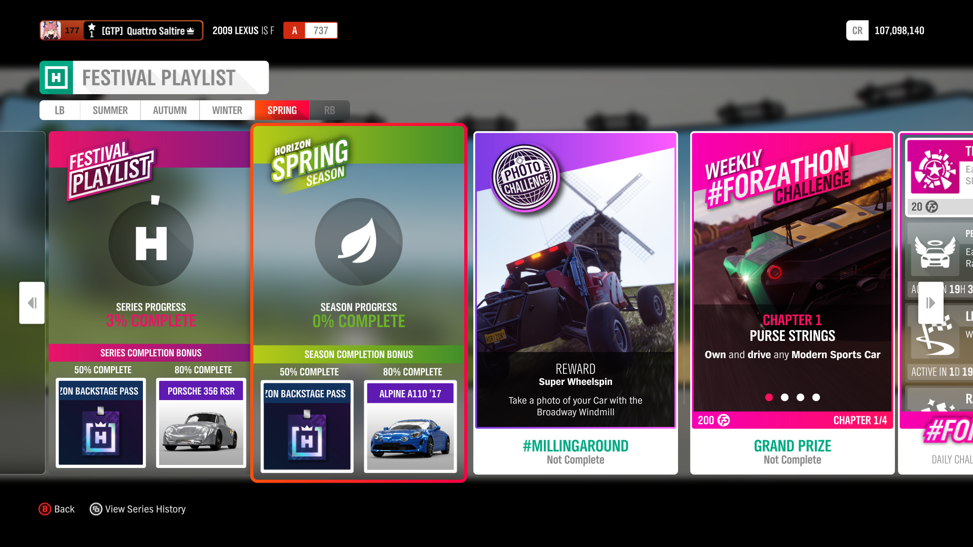 Forza Horizon 4 Season Change: Flying Through The Spring Finish – GTPlanet
