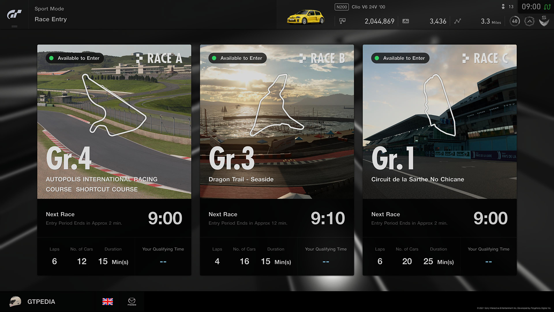 GT Sport Daily Races: Racing Groupies – GTPlanet