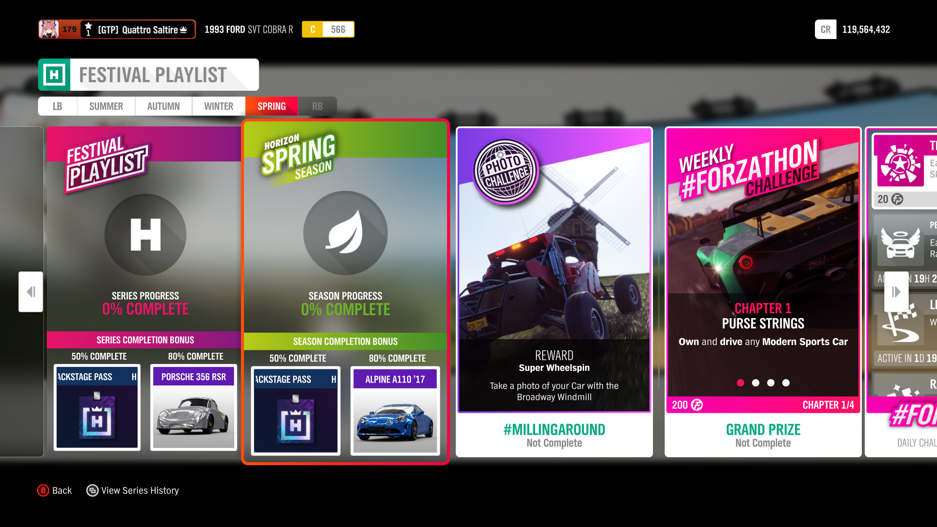 Forza Horizon 4 Season Change: Settling Some Spring Scores – GTPlanet
