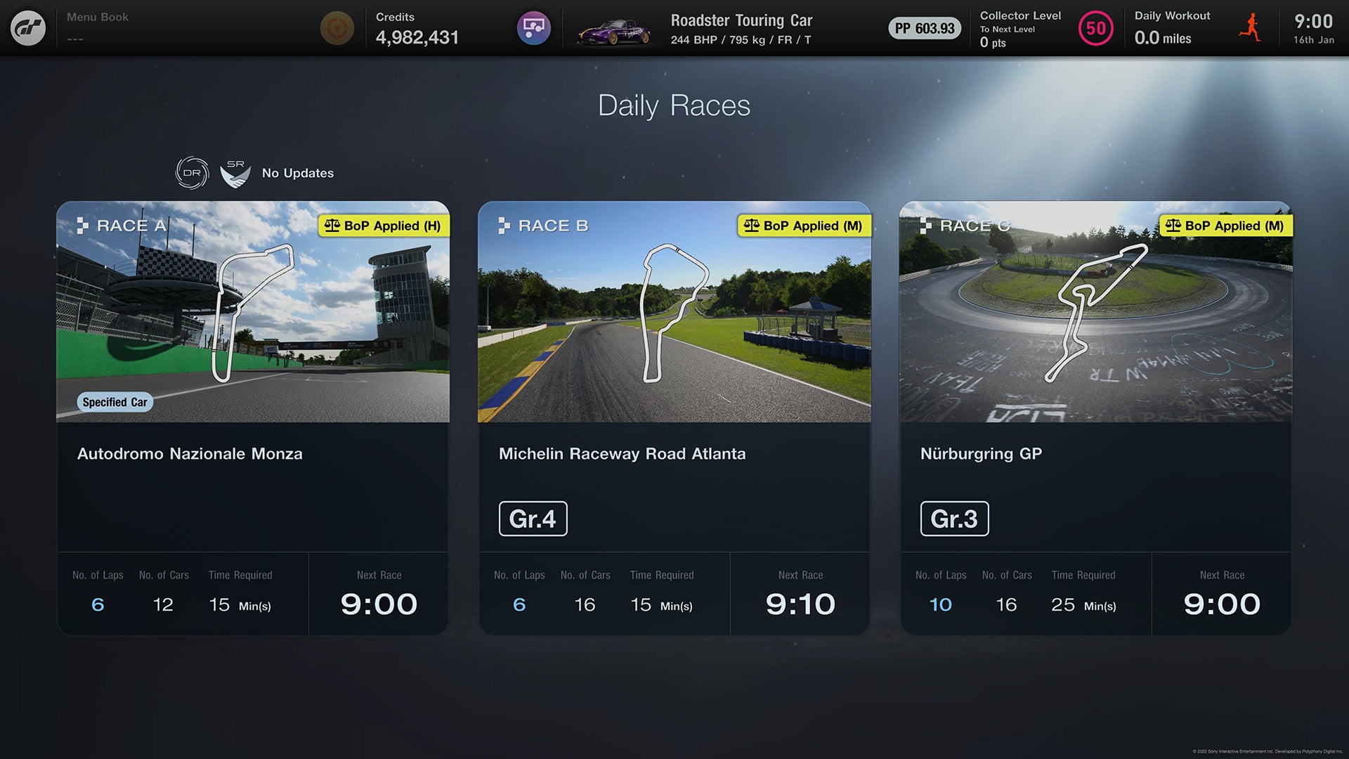 Gran Turismo 7 Daily Races Back To Reality Gtplanet