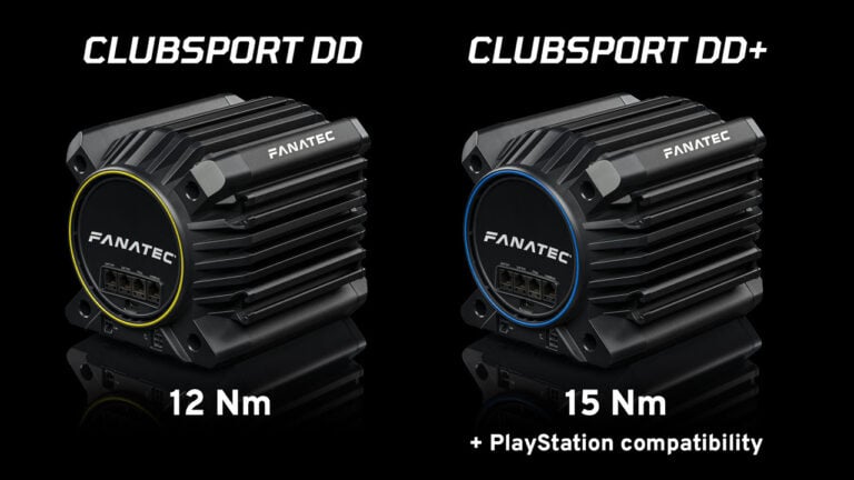 Fanatec Reveals Direct Drive ClubSport DD and DD+ Wheel Bases ...