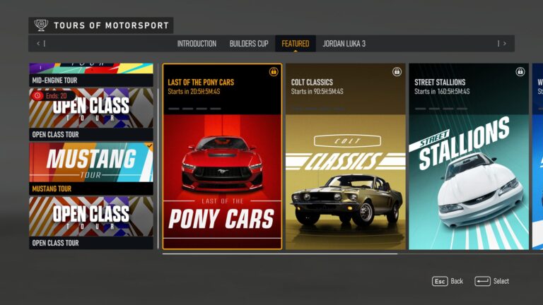 Forza Motorsport Update 13: Sunset Peninsula, Mustangs, Drift Mode and ...