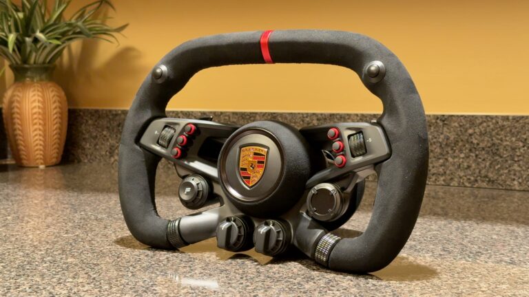 Fanatec Porsche Vision GT Wheel Review – GTPlanet