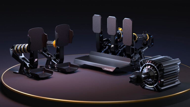 Fanatec Reveals New Podium DD Wheel Base and Podium Pedals at SimRacing ...